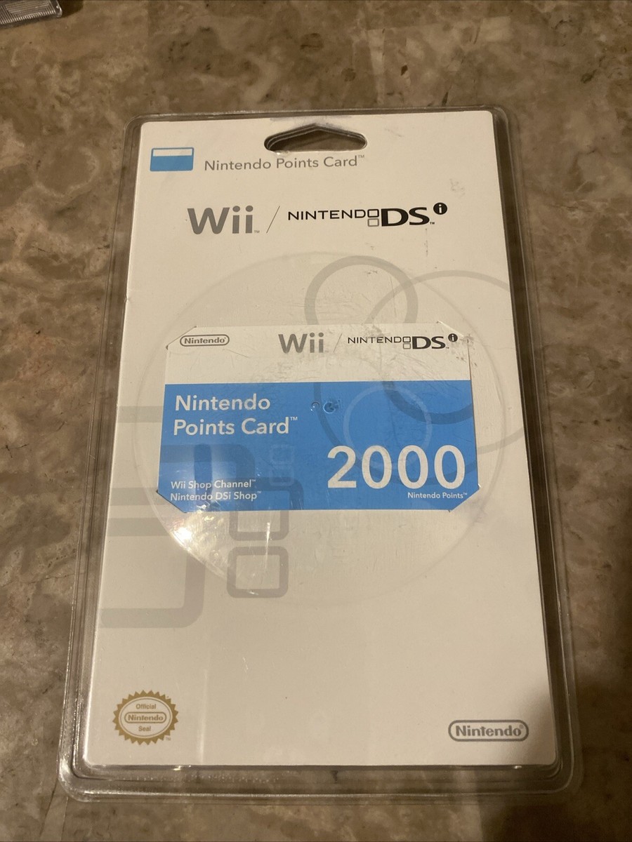 Wii Points Card Numbers Photos With Mario AR Card Goomba Version