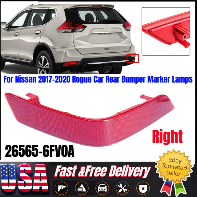 265606FV0B Genuine Nissan Reflex Reflector ASSY Rear RH 26560-6fv0b for ...