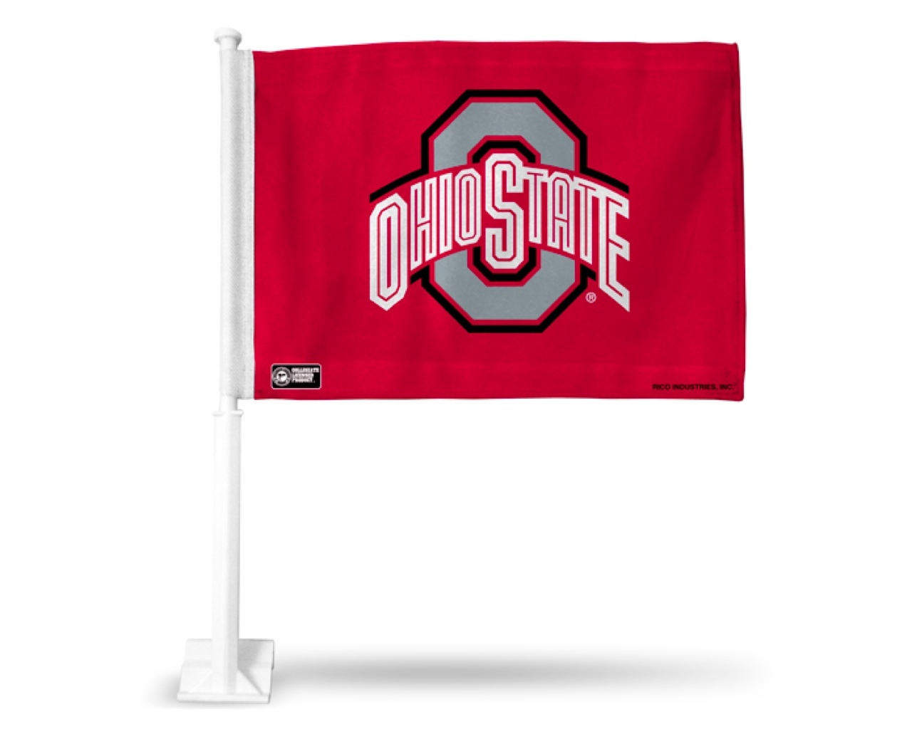 OHIO STATE BUCKEYES OSU OFFICIAL LICENSED 2-SIDED CAR FLAG, big10 | eBay
