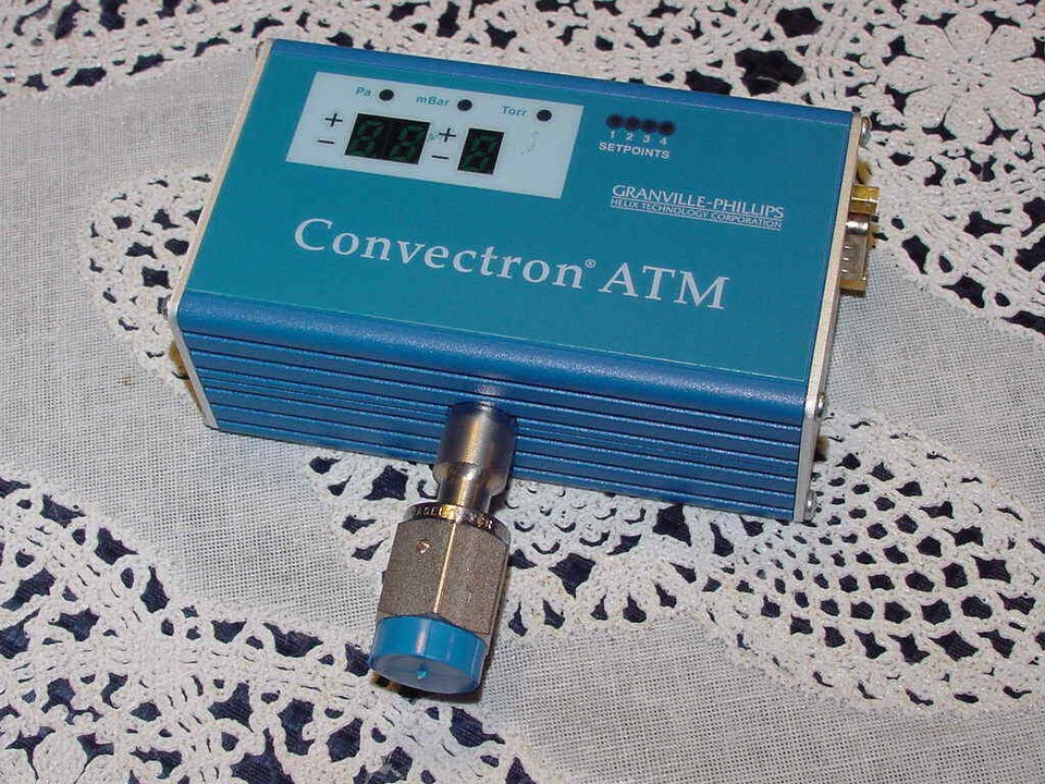 Granville-Phillips 385003-GQ-T Convectron ATM Vacuum Gauge w/ Manual ...