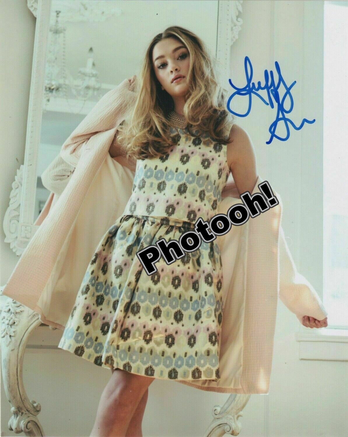 Lizzy Greene ( Nicky, Ricky, Dicky, Dawn ) Autograph Photo REPRINT RP ...
