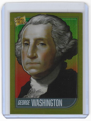 George Washington 2021 Pieces of the Past Gold Foil Card #3 | eBay