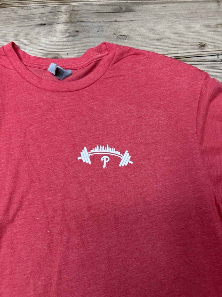 2025 Philadelphia Phillies Nike Team Issued Weight Strength Shirt ...