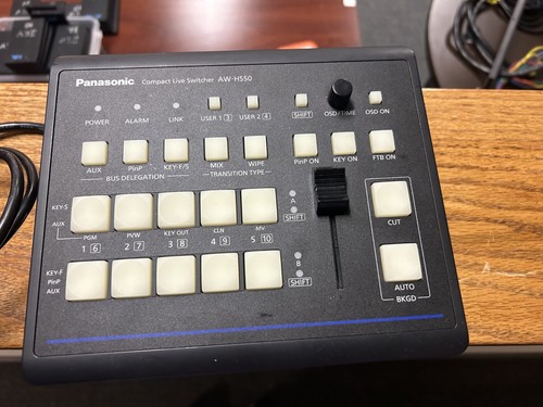 Panasonic Compact Live Switcher AW-HS50N with carrying case and power ...