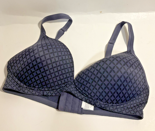 Warners 38B Navy Wireless T Shirt Bra | eBay