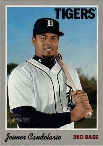 2019 Topps Heritage #33 Jeimer Candelario - Tigers | eBay