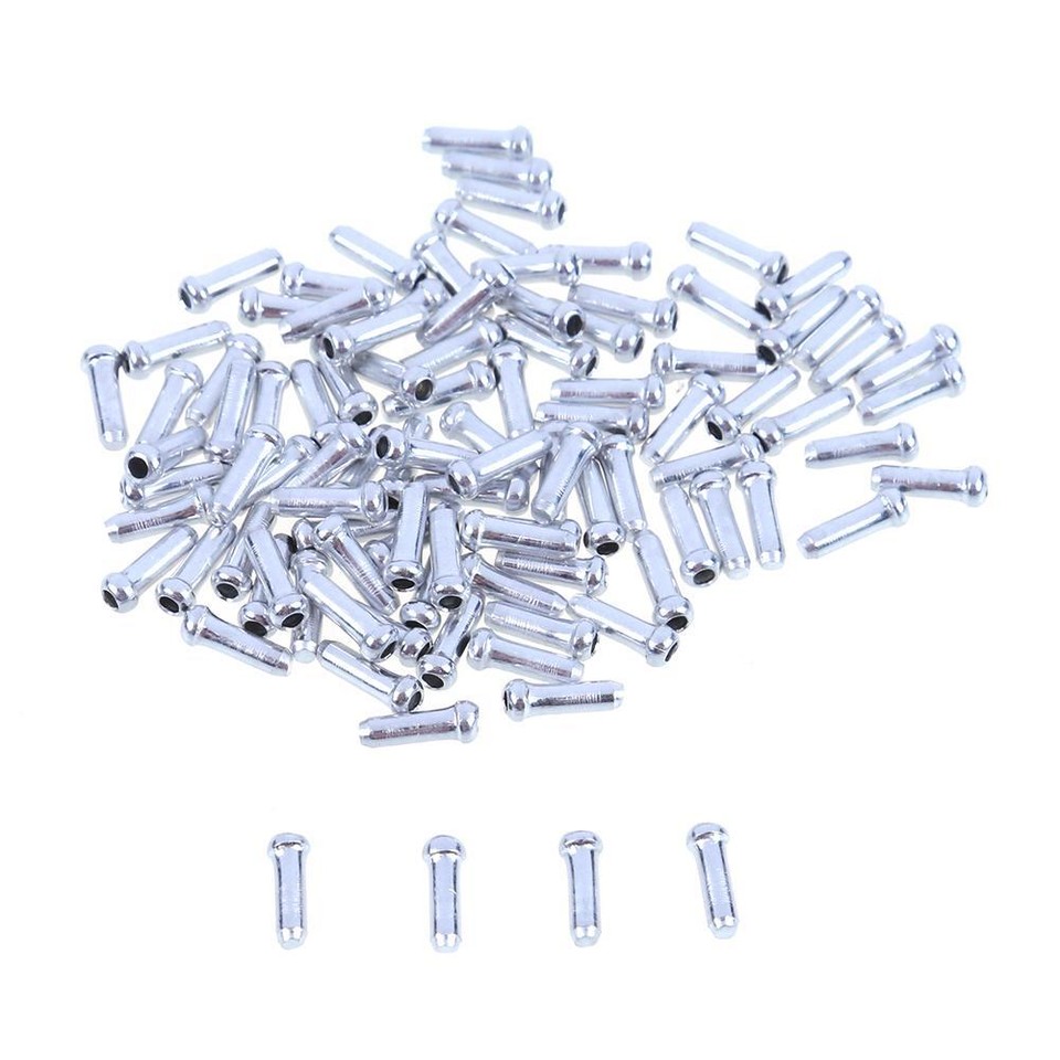 100pcs Bicycle Cable End Caps Lightweight Cable Tips Wire End Cap ...