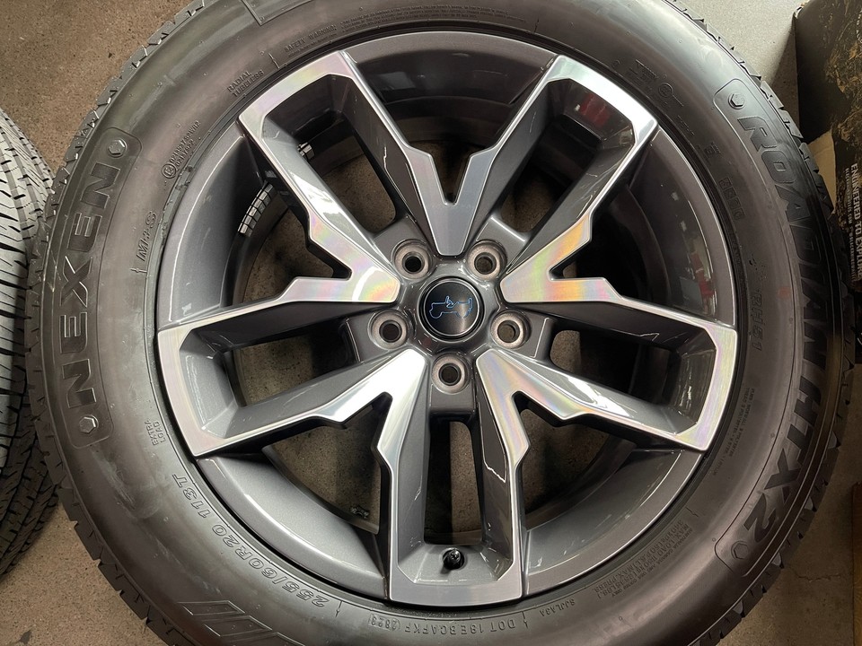 Five 2024 Jeep Wrangler 4XE Factory 20" Wheels Rims OEM 04755613AA ...
