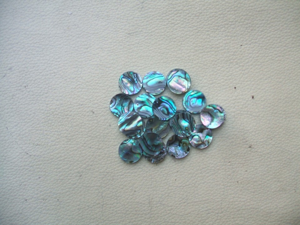 10 pcs abalone shell trumpet valve button repair finger button ...