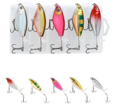 Propeller Surface Lure Bionic Fish Hook, Fishing Lures | eBay