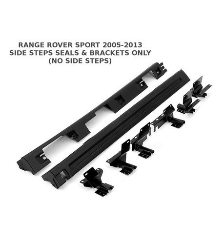 RANGE ROVER SPORT 2005-2013 SIDE STEPS SILLS AND BRACKETS ONLY NO SIDE ...