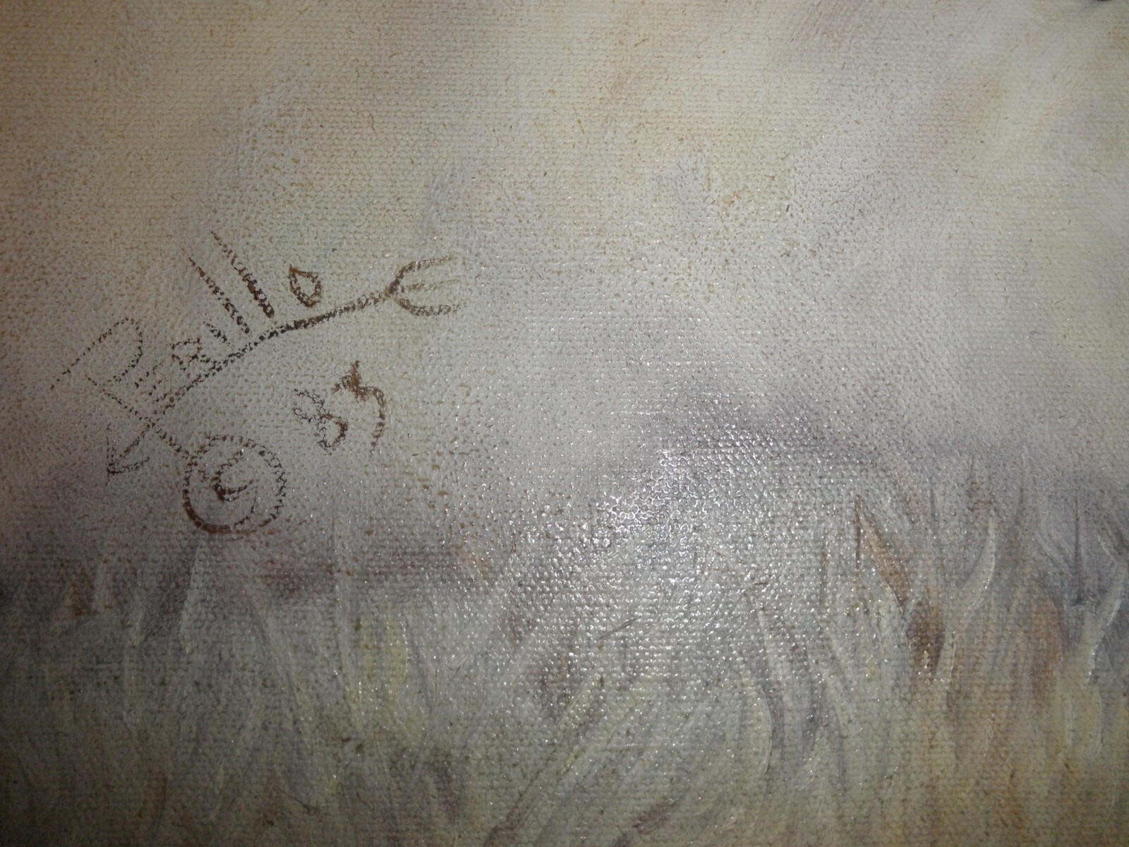 "SPECTACULAR" Gregory Perillo BUFFALO HUNT Original Oil Painting ...