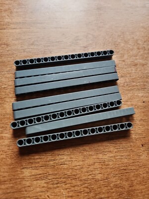 LEGO Technic - 15L x 9 studless grey | eBay