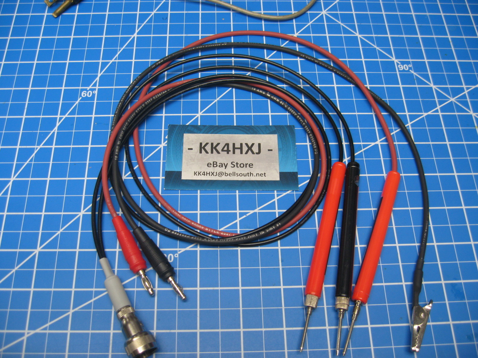 Custom VTVM Probe Set - Assembled - for RCA Voltohmyst WV97A | eBay UK