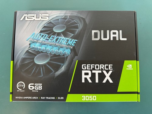 ASUS Dual NVIDIA GeForce RTX 3050 6GB Gaming Graphics Card - PCIe 4.0 ...
