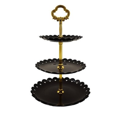Artliving 3-Tier Plastic Cake Stand Dessert Stand Cupcake Stand Tea ...