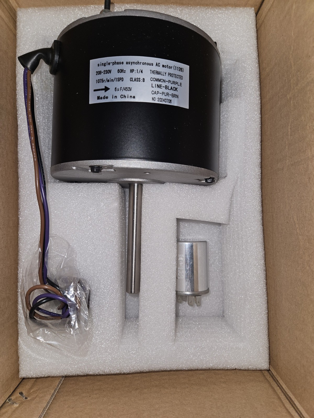 Goodman Amana PTAC Outdoor Condenser Fan Motor 208-230v 0131P00014SP | eBay