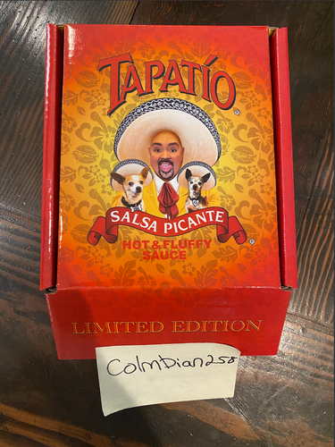 Gabriel Iglesias Tapatio Hot & Fluffy Sauce Box Set & Signed Picture ...