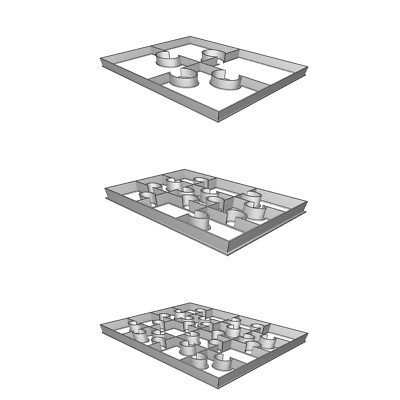 Cookie Cutter Set with Adjustable Puzzle Pieces - Professional Baking ...