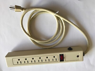 Temporary Power Tap Power Strip, Wall Mountable, 6 outlets, Model P0501 ...