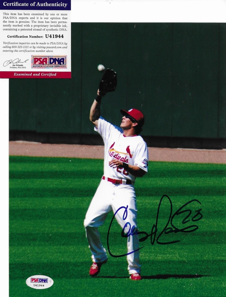 Colby Rasmus Signed 8x10 Photo Autographed PSA/DNA COA St. Louis ...