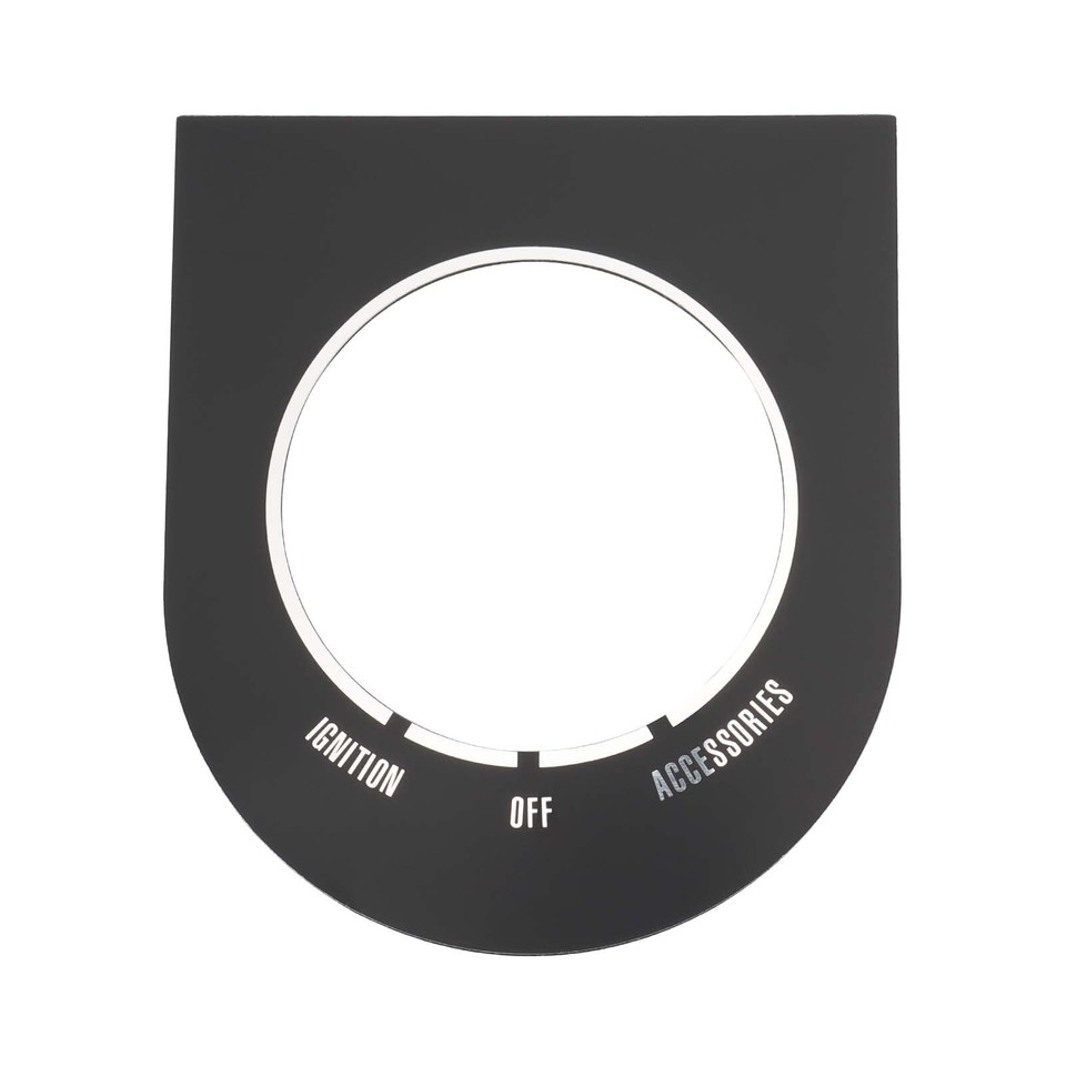 For Harley Dash Cover Switch Nameplate Dyna FXDWG 93-03 Softail FXST ...