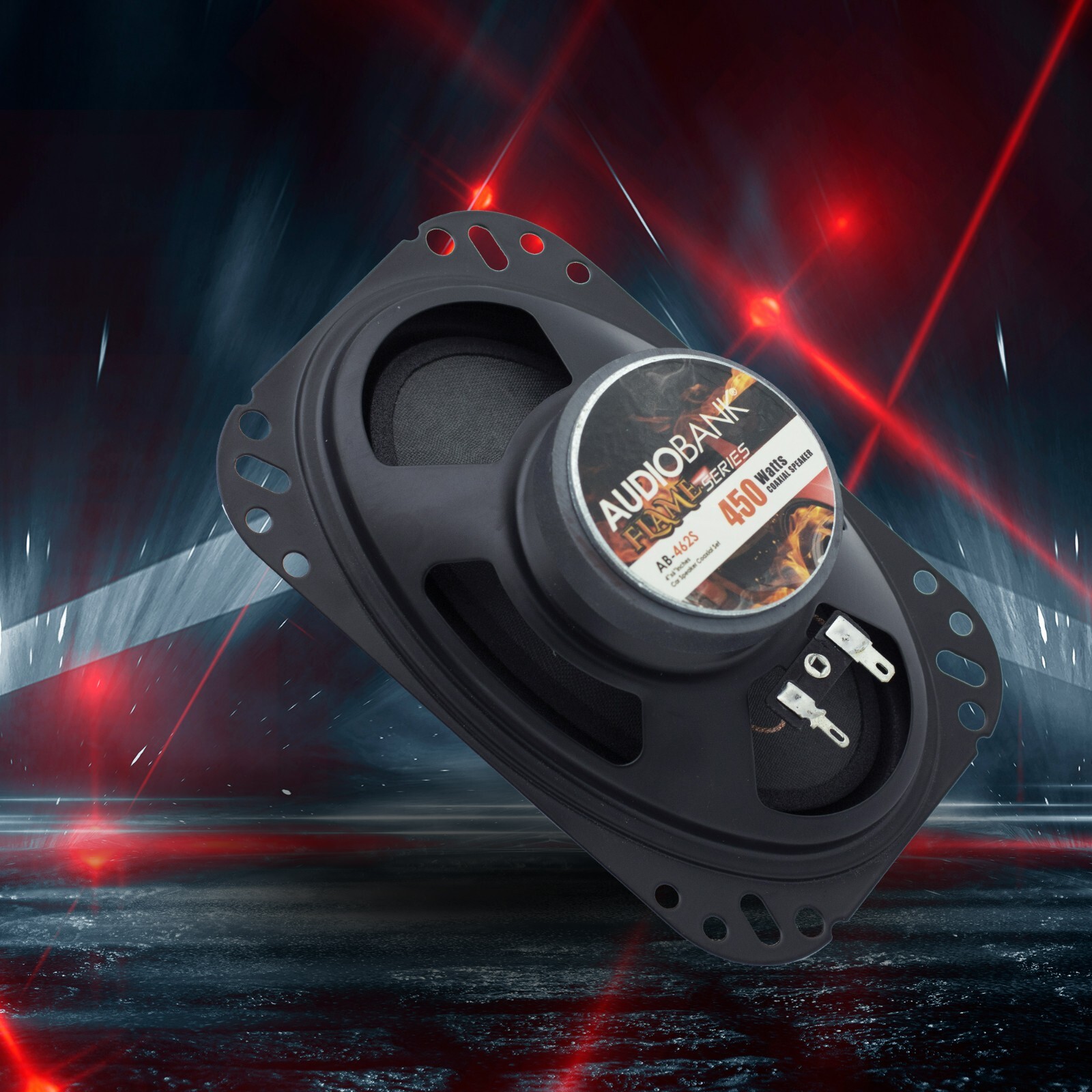 2x Audiobank 4X6" 450 Watt Max Power 2-Way Car Audio Stereo Coaxial ...