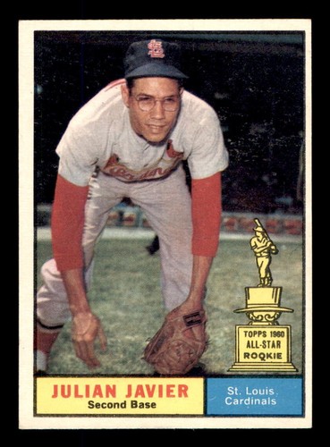 1961 Topps Baseball #148 Julian Javier NM *e1 | eBay