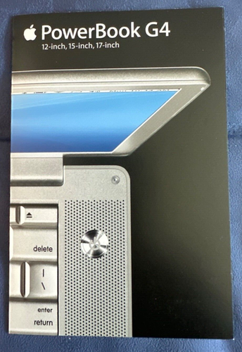 2005 Apple Macintosh PowerBook G4 12-inch, 15-inch, 17-inch Brochure ...