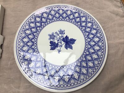 Spode Blue Room Collection Blue Italian Cake Plate - Geranium - new ...