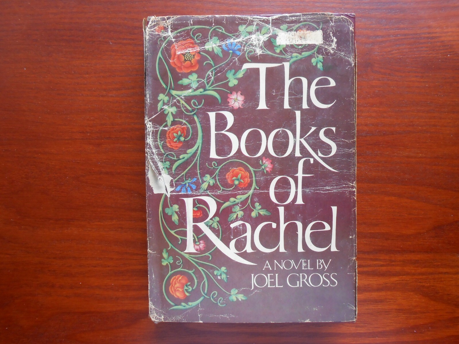 THE BOOKS OF RACHEL BY JOEL GROSS 1979 A NOVEL HARDCOVER W/ DJ BOOK ...