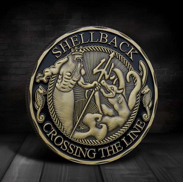 U.S. Navy Military Shellback Crossing The Line Navy Ceremonial ...