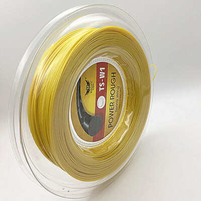 LUXILON Quality Alu Power Rough Polyester Racket String 200m Reel Gold ...