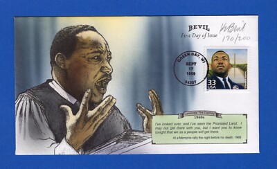 Scott 3188a Martin Luther King 1960s CTC HP FDC by Bevil Main Lot 200 ...