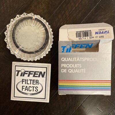 TIFFEN 58MM Haze-1 genuine USA filter In Original Box And Case ...