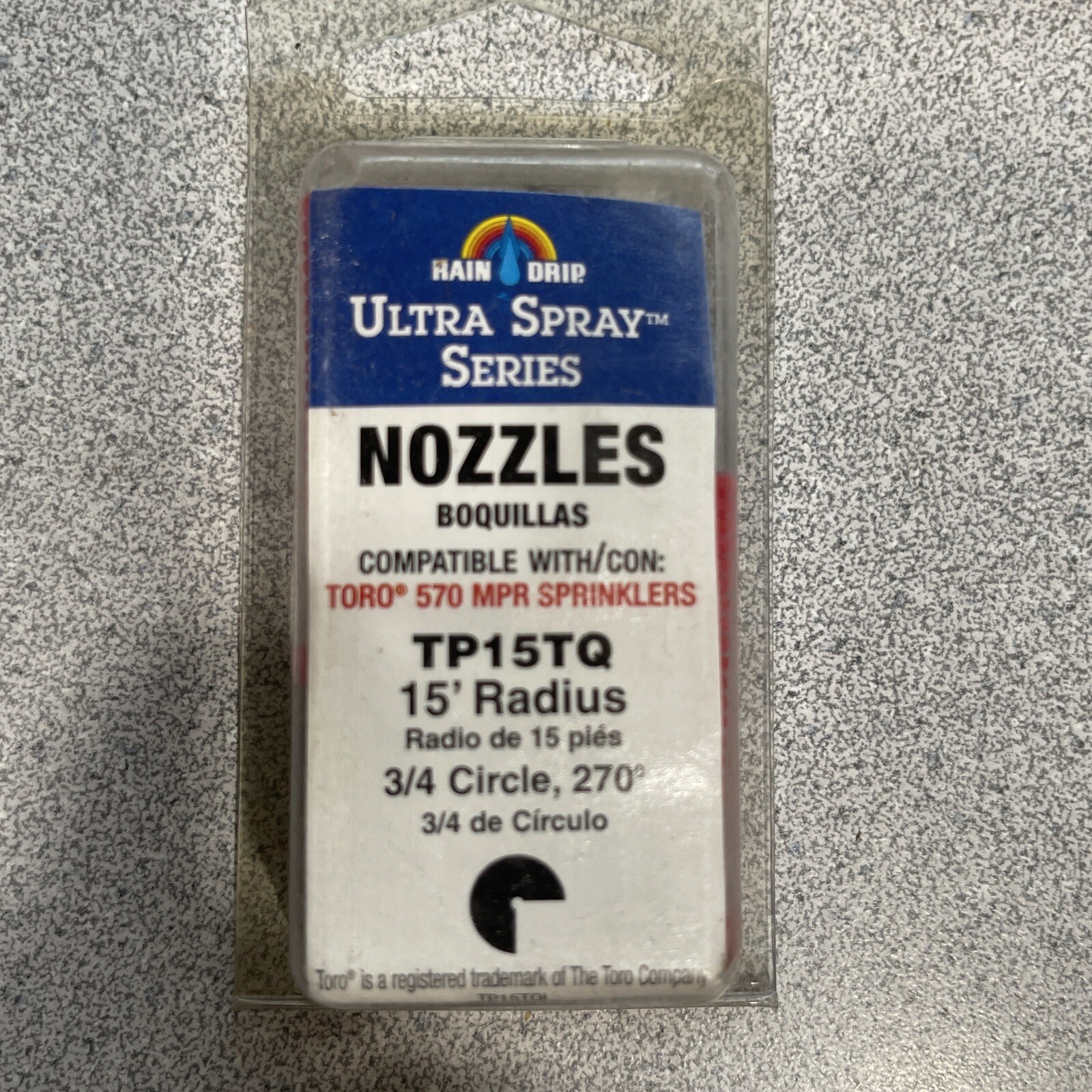 Rain Drip Ultra Spray Nozzles TP15TQ Lot Of 8 New Older Stock Sprinkler ...