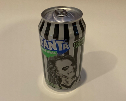 NEW Fanta Beetlejuice 2 Movie Haunted Apple Can 12oz LIMITED EDITION ...