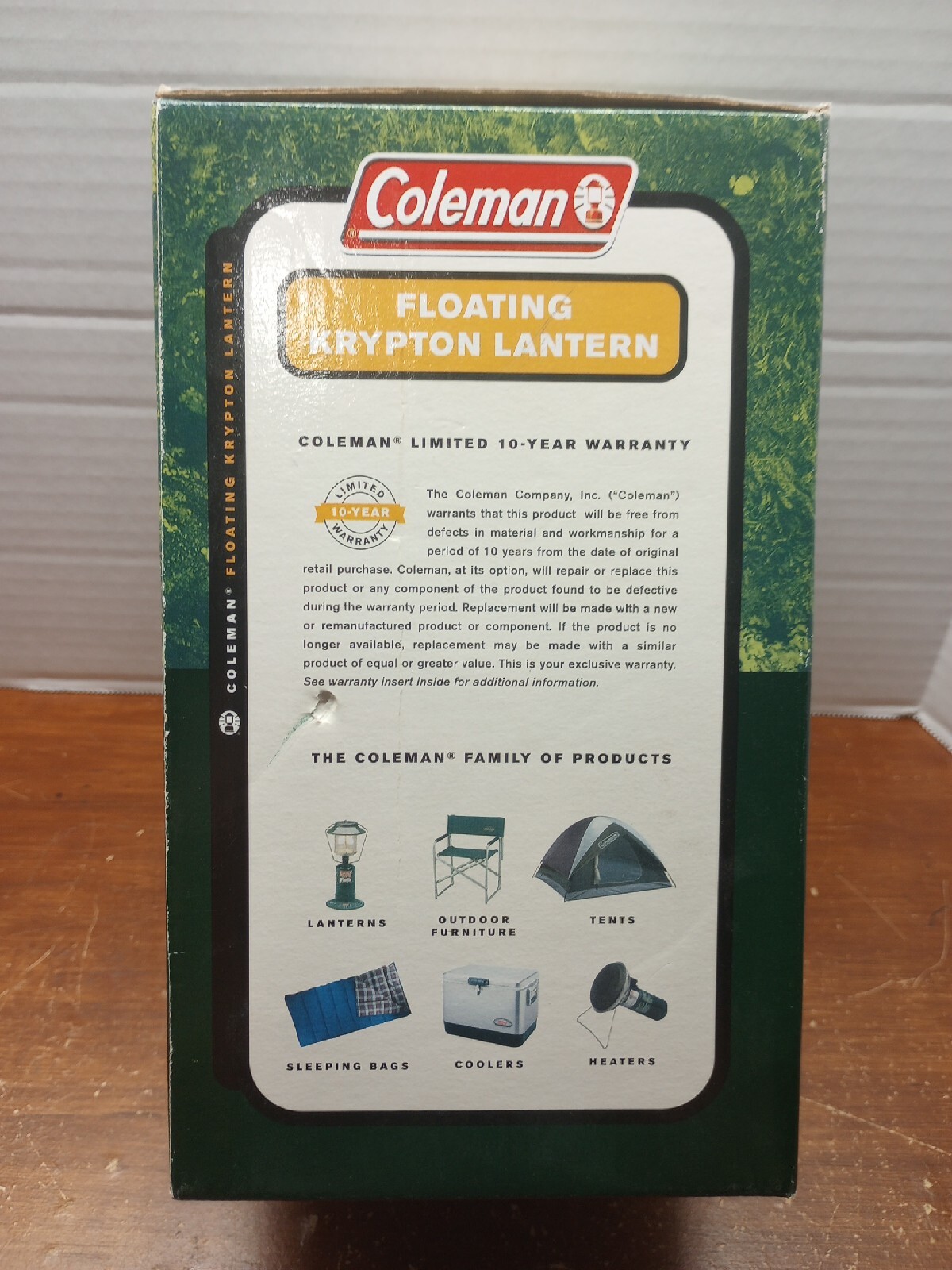 Coleman Floating Krypton Lantern - Silver Metallic Finish Floats for ...