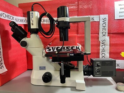 Nikon Eclipse TS100 Phase Fluorescence Lumencor MIRA LED Light Engine ...