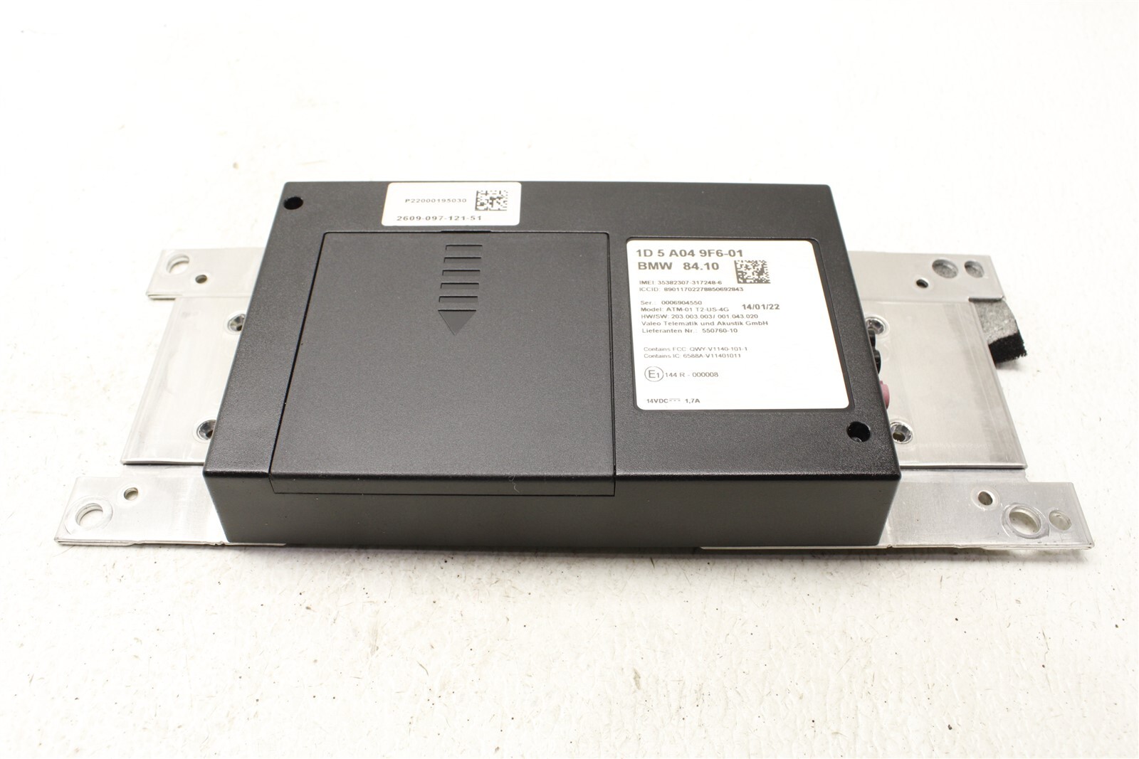 2020-2023 TOYOTA SUPRA TELEMATIC COMMUNICATION CONTROL MODULE 1D5A049F6 ...