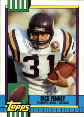 1990 Topps #103 Rick Fenney Vikings | eBay