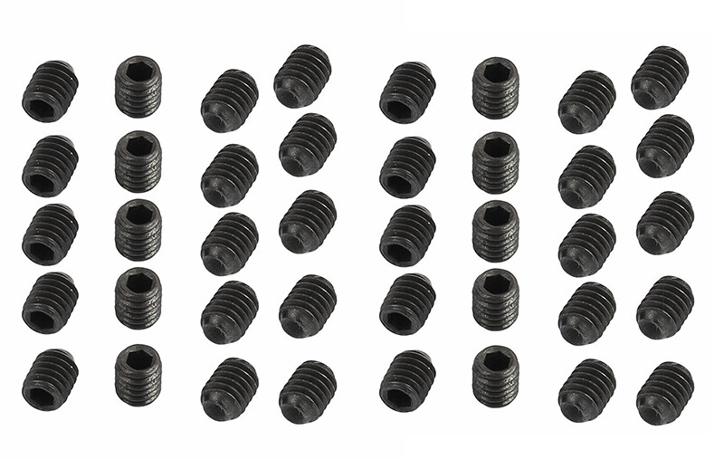 Steel M4 x 5mm Hex Set Screw (40) RC Hardware | eBay