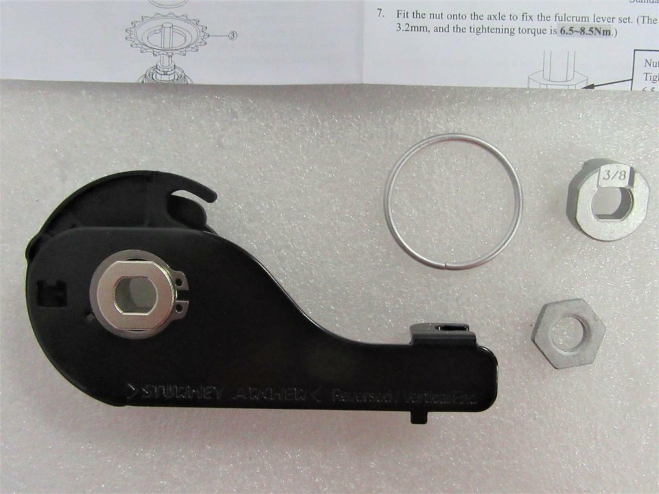 New Sturmey Archer HSJ932 C30 Fulcrum Lever Set For Reversed / Vertical ...