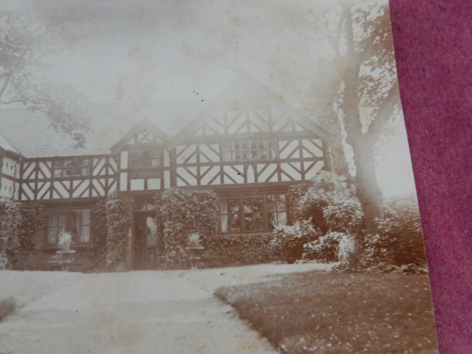 IRBY HALL Cheshire PHOTO 1907 ERA 10/8cm | eBay UK