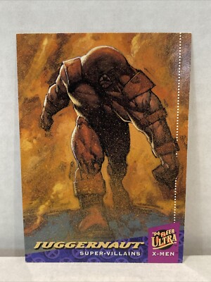 1994 Fleer Ultra Marvel Comics X-Men - Super Villains - #58 JUGGERNAUT ...