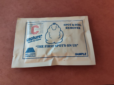 Vintage Capture®️ carpet dry cleaner spot & soil remover Sample Packet ...