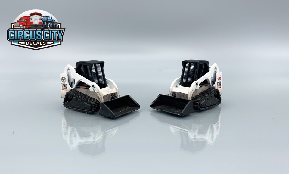 Skid Steer Bobcat T190 Kubota Cat HO Scale Model Kit (QTY 2) | eBay