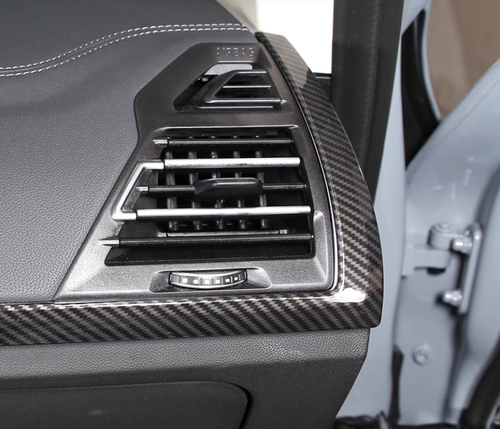 Carbon Fiber Central Console Dashboard Strip For BMW X3 X4 X3M X4M iX3 ...