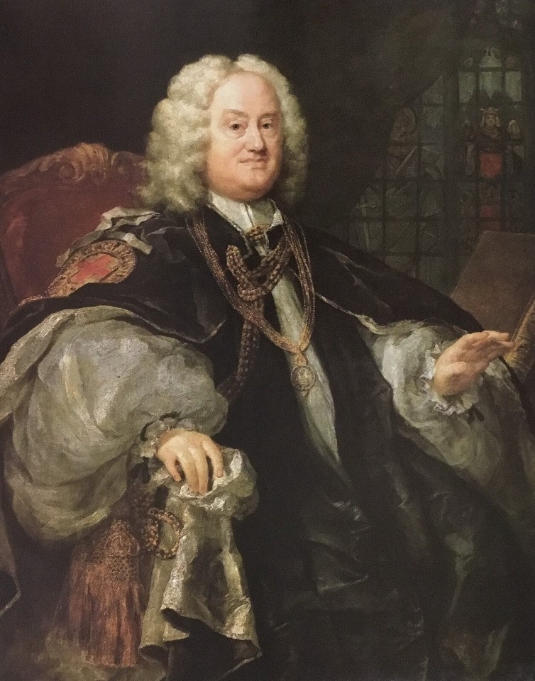 William Hogarth Benjamin Hoadly Bishop Of Winchester Custom Framed ...