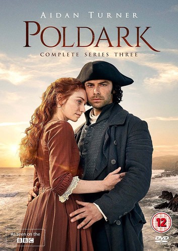 Poldark Series 3 (DVD) Aidan Turner Eleanor Tomlinson Heida Reed Jack ...